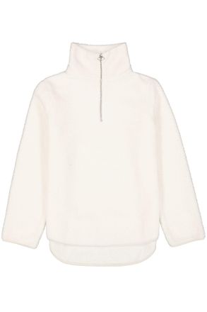 Garcia Garcia Damen Sweater Sweatshirt, Off White, M