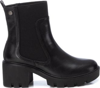 Xti Damen-Stiefel, bequeme und vielseitige Schuhe, Freizeitmode, Schwarz, Größe 78, 41 EU