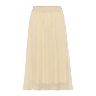 Saint Tropez CoralSZ Maxi Rock - - Skirts - Damen - Grau - XS