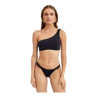 Lenny Niemeyer Femme, Maillots de bain, Noir, Taille: 40 FR One Shoulder Top