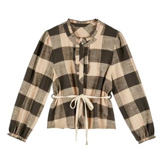 Emile Et Ida Blouse &agrave; Carreaux Yanka - Collection Femme - Emile et Ida