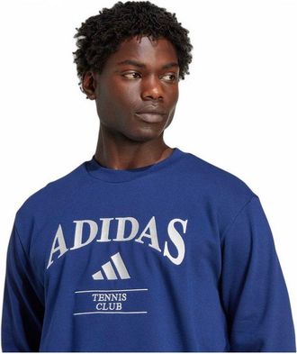 adidas Performance Sweatshirt Heritage Graphic (Retro-Look, Baumwolle) navyblau Herren