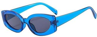 Generic Lunettes De Soleil Unisexes &Agrave; Monture Fine For Lext&eacute;rieur, Id&eacute;ales For Les Vacances, Trajets Domicile-travail Et La Conduite(Blue)