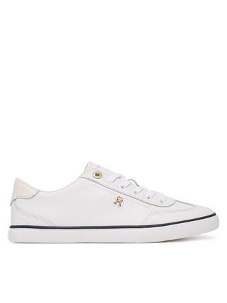 Tommy Hilfiger Sneakers Th Chic Low Profile Vulc FW0FW09104 Wei&szlig;