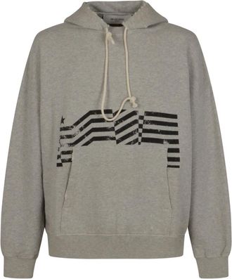 Golden Goose Homme, Sweatshirts et sweats &agrave; capuche, Gris, Taille: XS Journey Sweat &agrave; capuche