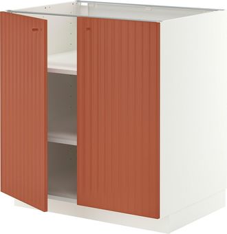IKEA METOD Unterschrank m B&ouml;den/2T&uuml;ren
