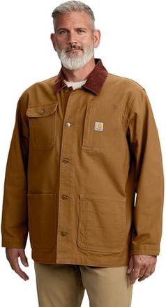 Carhartt Work in Progress Rugged Flex Duck Manteau de corvée ample pour homme, Marron, XX-Large