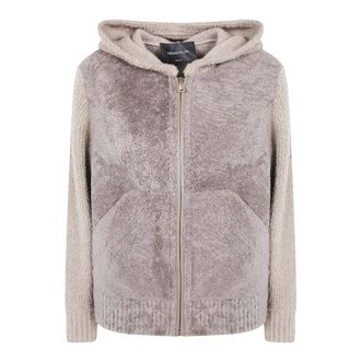 Fabiana Filippi SweaT-shirts &agrave; capuche - Femme - Sweatshirts et sweats &agrave; capuche - Beige - Taille: 42 FR