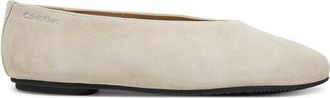 Calvin Klein Ballerinas Ballerina Round Hw Sue HW0HW02565 Beige