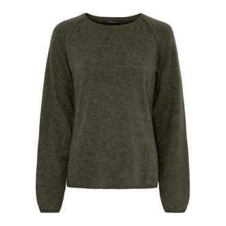 BTF-CPH Camille Pullover - - Knitwear - Damen - Gr&uuml;n - M