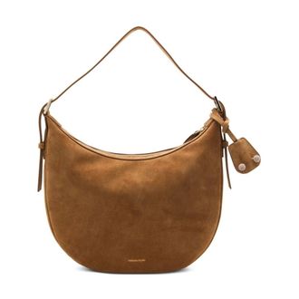 Fabiana Filippi Femme, Sacs, Brun, Taille: ONE Size Sac bandouli&egrave;re &agrave; fermeture &eacute;clair