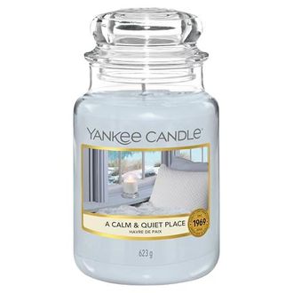 Yankee Candle Company Yankee Candle bougie parfum&eacute;e Havre de paix | Format jarre | Bougie longue dur&eacute;e jusqu&agrave; 150 heures de combustion | Cadeaux pour femmes