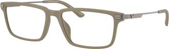 Emporio Armani unisex, Accessoires, Beige, Taille: 55 MM Ea3266U Lunettes