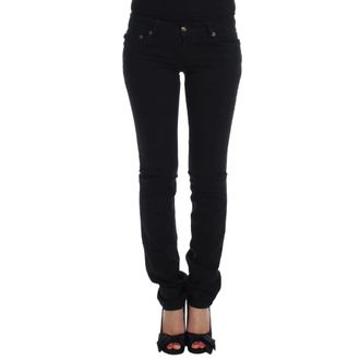 Roberto Cavalli Damen, Jeans, Schwarzk, W29Größe