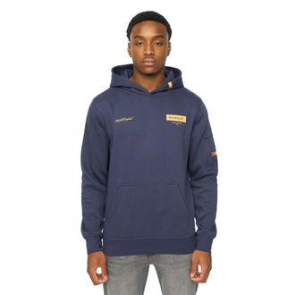 Duck and Cover Marsak V2 Kapuzenpullover f&uuml;r Herren (Indigoblau)