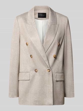 s.Oliver Black Label Regular Fit Longblazer mit doppelreihiger Knopfleiste