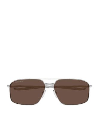Balenciaga Unisex Sunglasses Grey Metal