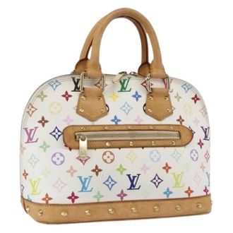 Louis Vuitton Pre-owned Canvas Handbag - - Pre-owned - Damen - Wei&szlig; - ONE SIZE