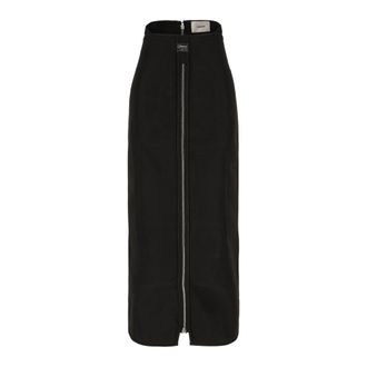 Coperni Long Zip Skirt - - Skirts - Damen - Schwarzk - S