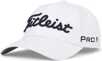 Titleist Titleist Junior Tour Performance Hat Chapeau, Blanc/Bleu Marine, Taille Unique Mixte