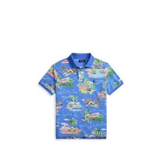 Polo Ralph Lauren Polo imprim&eacute; manches courtes en coton
