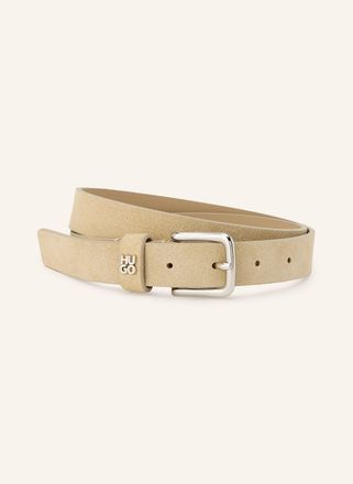 HUGO BOSS Hugo Lederg&uuml;rtel Tina beige