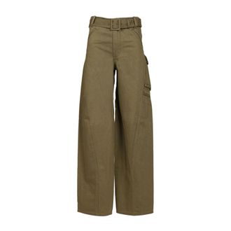 Self Portrait Cargo Jeans - - Jeans - Damen - Gr&uuml;n - W27