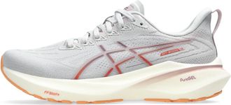Asics Womens GT-2000 13 Running Shoes, Concrete/Watershed Rose, 11.5 Wide