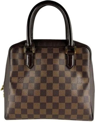 Louis Vuitton Sac &agrave; main en toile Damier Pre-owned - Femme - Pre-owned - Brun - Taille: ONE Size