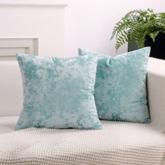 Generic Kissenbezug 50x50 Herbst 2er Set Plüsch-Kissenbezüge, Dekorative Couch-Kissenbezüge - OekoTex Zertifiziert, Kuscheliger Bezug Für Dekokissen Und Sofak