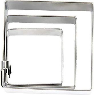 Städter Ausstechform, 18/8 Edelstahl, Silber, 30 x 30 x 30 cm