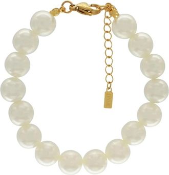 Dansk Copenhagen Chunky Perlenarmband - - Accessories - Damen - Beige - ONE SIZE