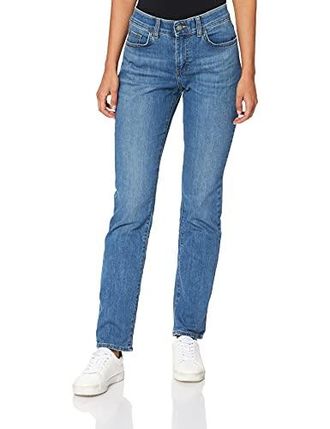 Lee Jeans Droit Confort Denim Femme, Bleu (Moderne Blue), 29W x 33L