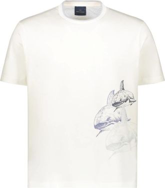 Paul & Shark Homme, Tops, Blanc, Taille: S T-Chemises