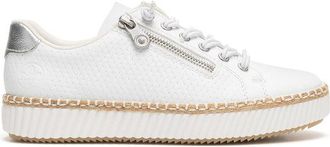 Rieker Halbschuhe M2940-80 Wei&szlig;
