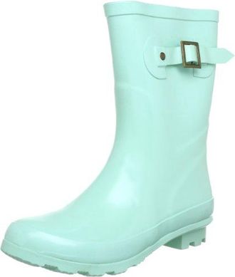 Pieces Pieces 17043453, Boots Femme - Vert (Fresh Mint), 37 EU