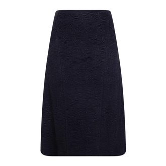 Dries Van Noten Jacquard Midirock - - Skirts - Damen - Schwarzk - S