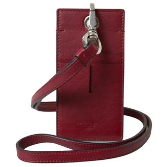 Dolce & Gabbana Pre-owned Canvas portemonnaies - - Pre-owned - Damen - Rot - ONE SIZE