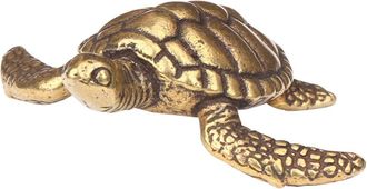 BESPORTBLE 1stk Schildkr&ouml;tenanh&auml;nger Aus Massivem Messing Schildkr&ouml;ten-Statue Schildkr&ouml;tenstatue Messing Schildkr&ouml;ten-Desktop-statuen Feng-Shui-reize Zart Tee Ha