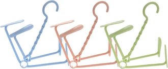 BESPORTBLE 3 St&uuml;ck Teiliges Faltbares Kunststoff Schuh trockengestell mit Clips Windfest Leicht und Praktisch Vielseitiger Schuhorganizer f&uuml;r Zuhause Platzsparen