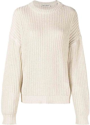 Our Legacy Pull Col Rond - Beige