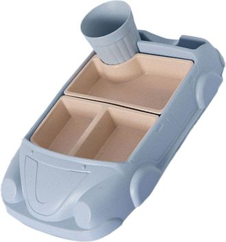 Generic Auto Servierplatte, servierplatten, servierteller mit einzelnen Tellern, Besteck und Wassergläsern, spülmaschinenfest, Wurst, Käse, Party, Schlemmerpl