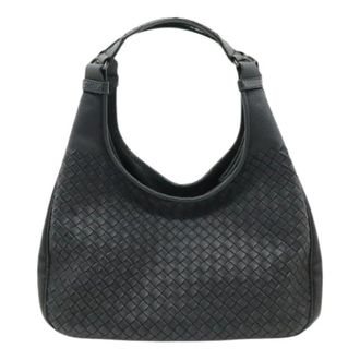 Bottega Veneta Pre-owned Intrecciato Beschichtete Canvas Python 2way Tasche - - Pre-owned - Damen - Schwarzk - ONE SIZE