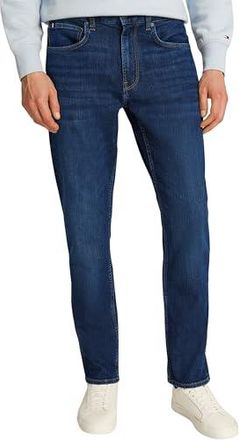 Tommy Hilfiger Jean Homme Regular Mercer Straight Leg Fit, Bleu (Kenai Blue), 30W/28L