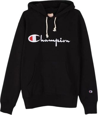 Champion Homme, Sweatshirts et sweats &agrave; capuche, Noir, Taille: XL Reverse Weave Sweat &agrave; capuche