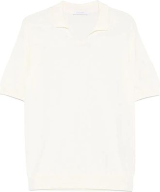 Cruciani t-shirt en maille fine - Blanc