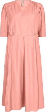 Soyaconcept Soyaconcept Womens SC-Netti 42 Damen Kleid Dress, Coral Haze, X-Large