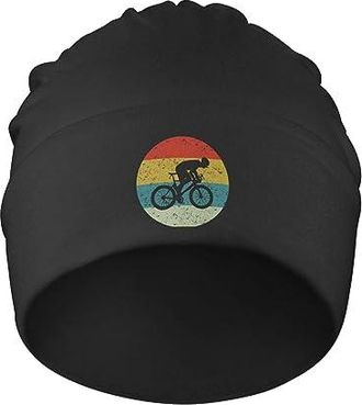 Generic Femme Homme Hiver Chapeaux V&eacute;lo R&eacute;tro Vintage Bonnet &Agrave; Revers Doux Bonnet dhiver Mode Bonnets Tricot&eacute; pour Ski Quotidien Cyclisme