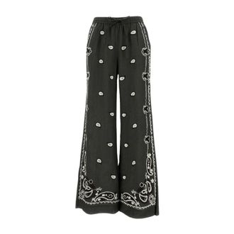 P.A.R.O.S.H. Wide Hosen - - Trousers - Damen - Gr&uuml;n - M