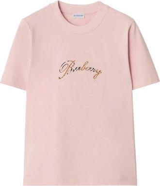 Burberry Femme, Tops, Rose, Taille: 38 FR T-Chemises